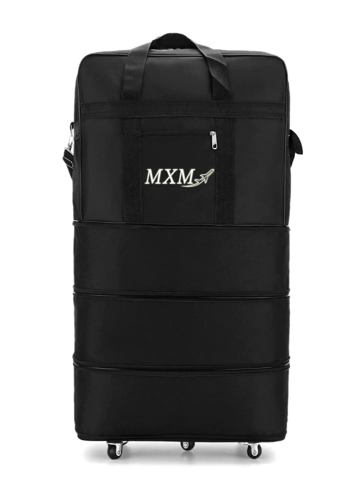 MXM Travel Moving Trolley Luggage Foldable Bag with Wheels XX-Large ...
