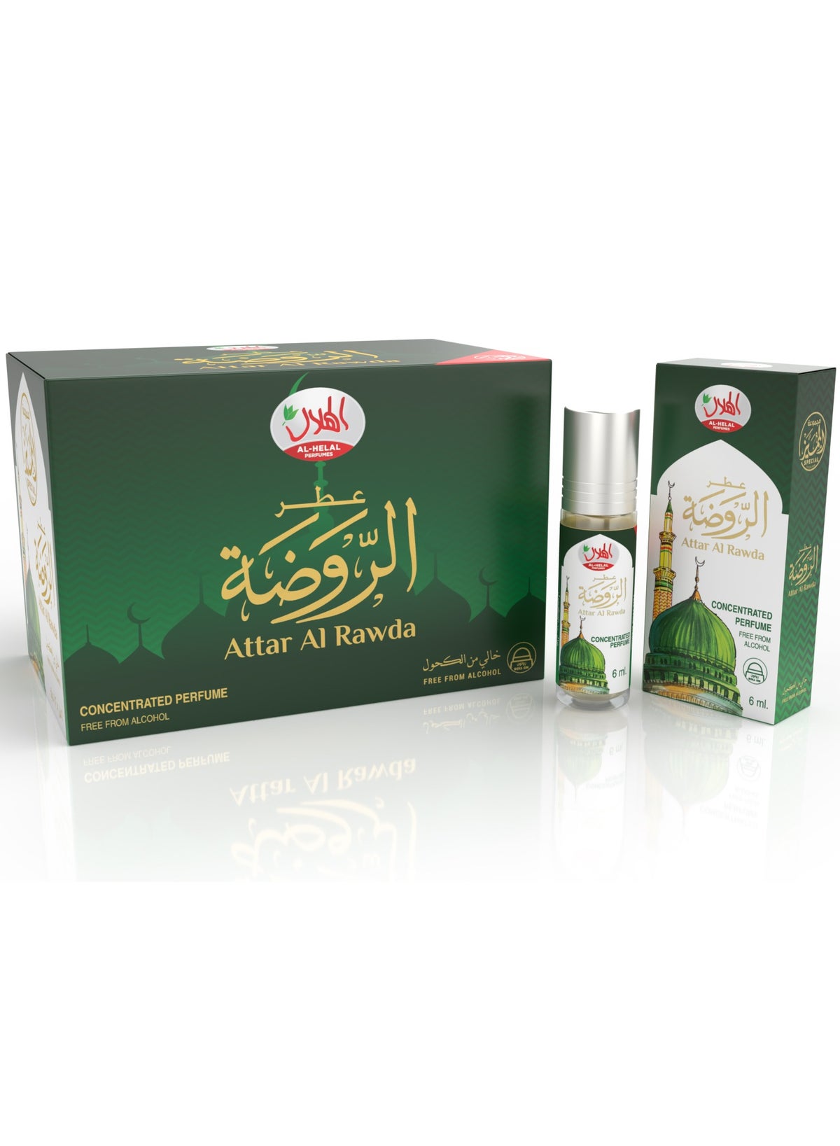 AL-HELAL Alrawda Special Perfumes 6ml*12pcs | Best Price KSA | Riyadh ...