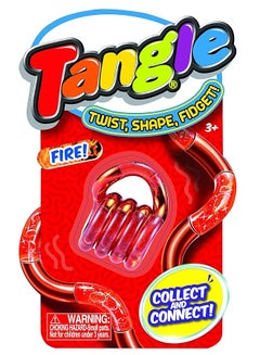 TANGLE Tangle Crush 2Pack Fire and Ice Twist Fidgets for Boys and Girls ...