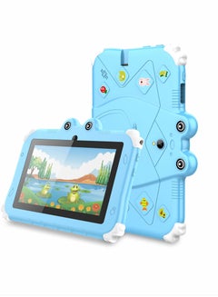 Oteeto Kids Tab6 With 7 Inch HD Screen 4GB RAM 64GB ROM Blue KSA ...