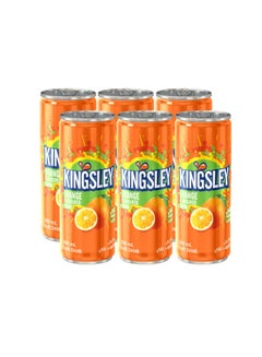 Kingsley Orange Flavored Soft Drink 300ml, Pack of 6 UAE | Dubai, Abu Dhabi