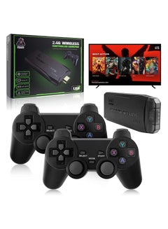Generic 4K game console with dual 2.4G wireless controllers, plug-and ...