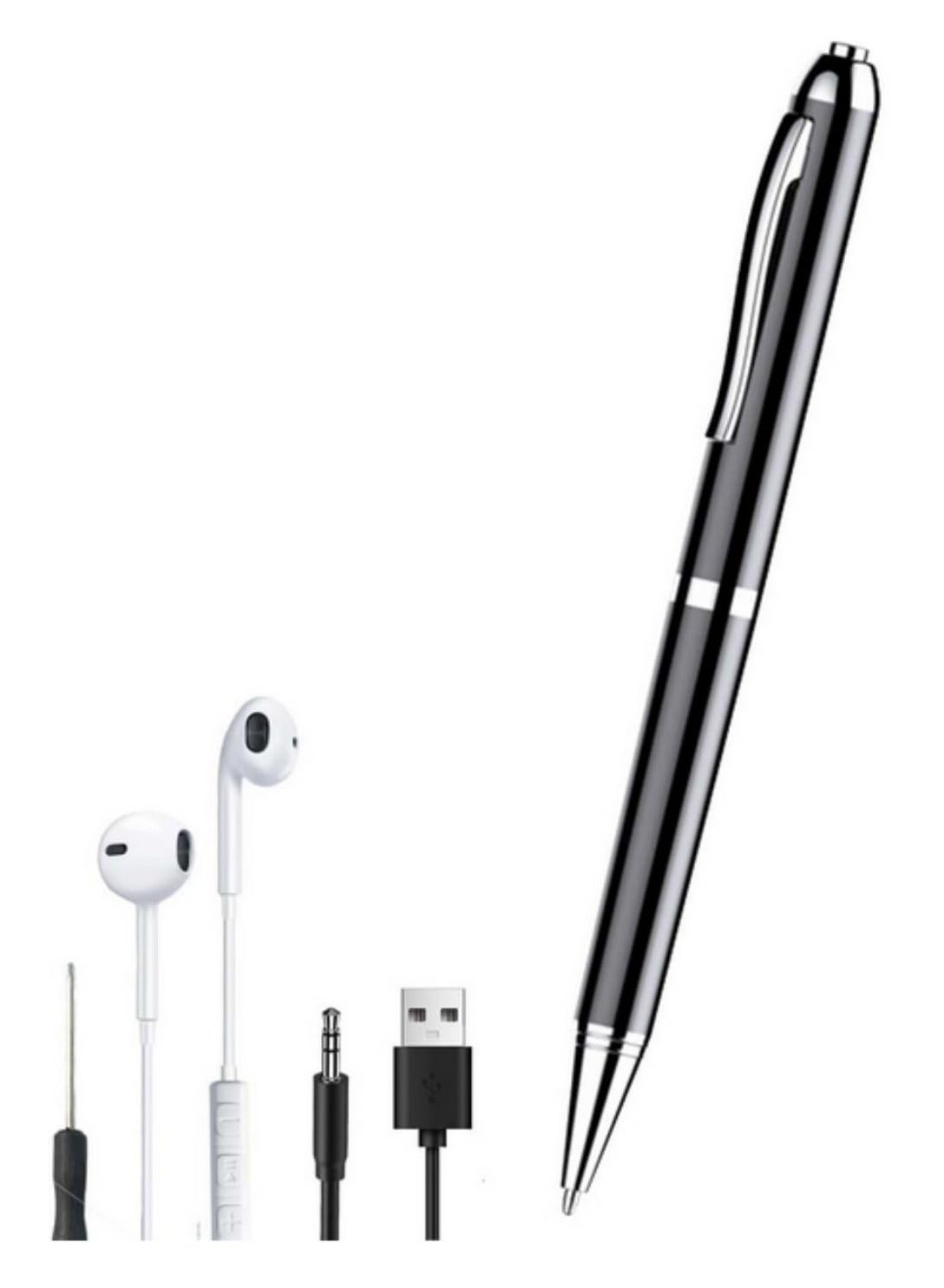 Generic 32GB Voice Recorder HD Noise Reduction Business Meeting ...