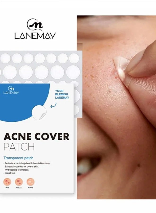 LANEMAY 36- Piece Acne Pimple Patch for Large Zit Breakouts, Spot ...