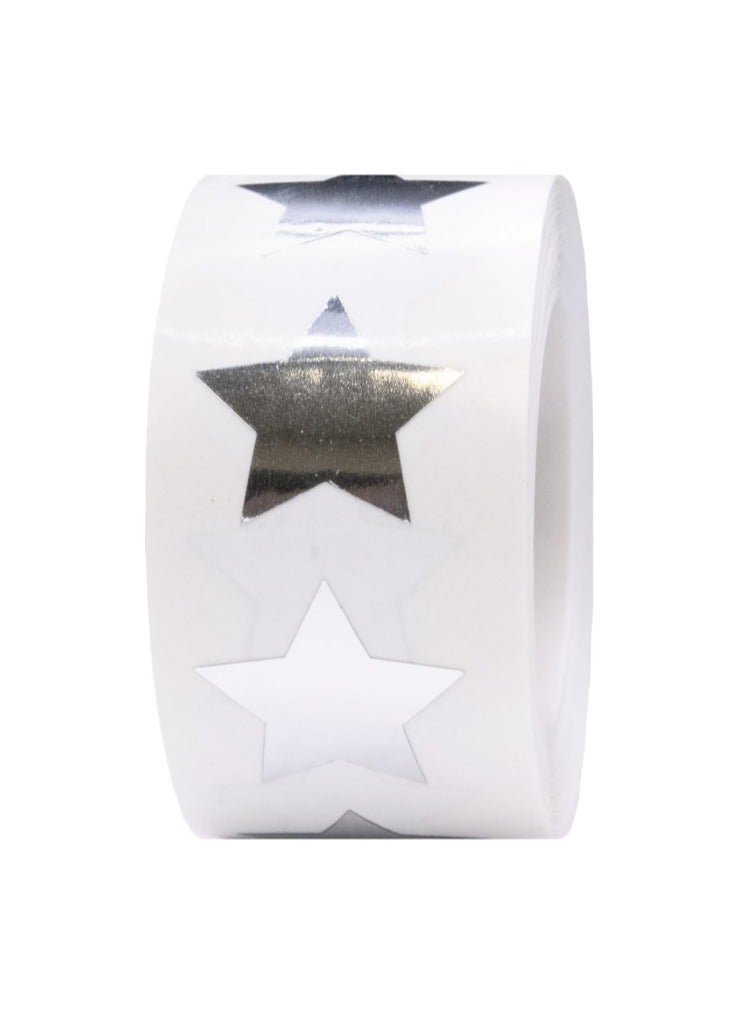 Generic Metallic Silver Star Stickers | Best Price UAE | Dubai, Abu Dhabi