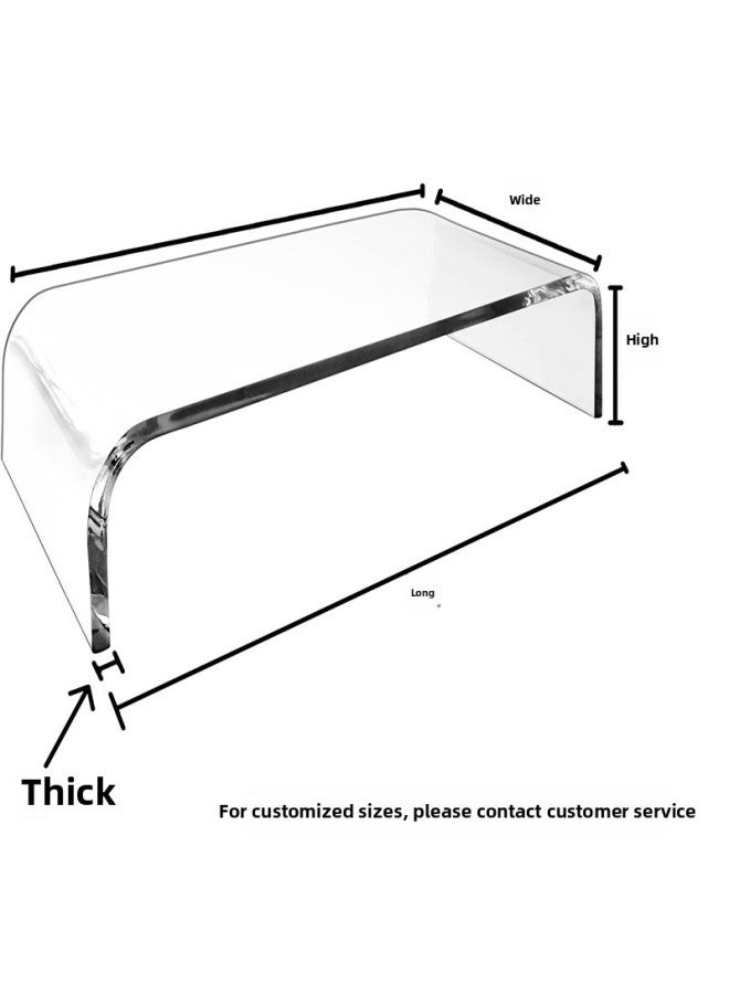 Generic Acrylic U-shaped Computer Monitor Elevated Live Broadcast Goods ...