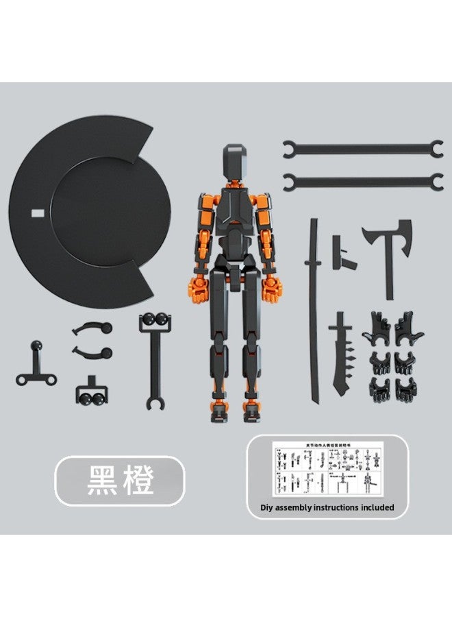 Generic Building Block Joint Man Lucky Figure Multi-joint Movable Doll ...