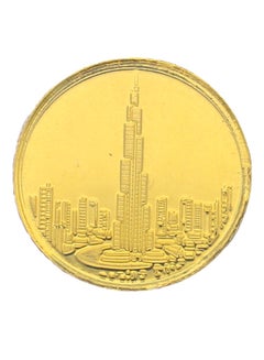FK Jewellers 10g Gold Coin with Burj Khalifa & UAE Heritage Building ...