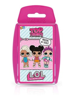 Winning Moves Winning Moves Top Trumps Lol Surprise Card Game, Pink KSA ...
