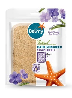 Balmy Natural Bath Scrubber Soap Filled | Yellow Friday Sale