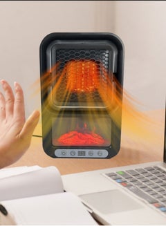 Generic Portable Electric Heater, 800W 180° Rotating Heater with Remote ...