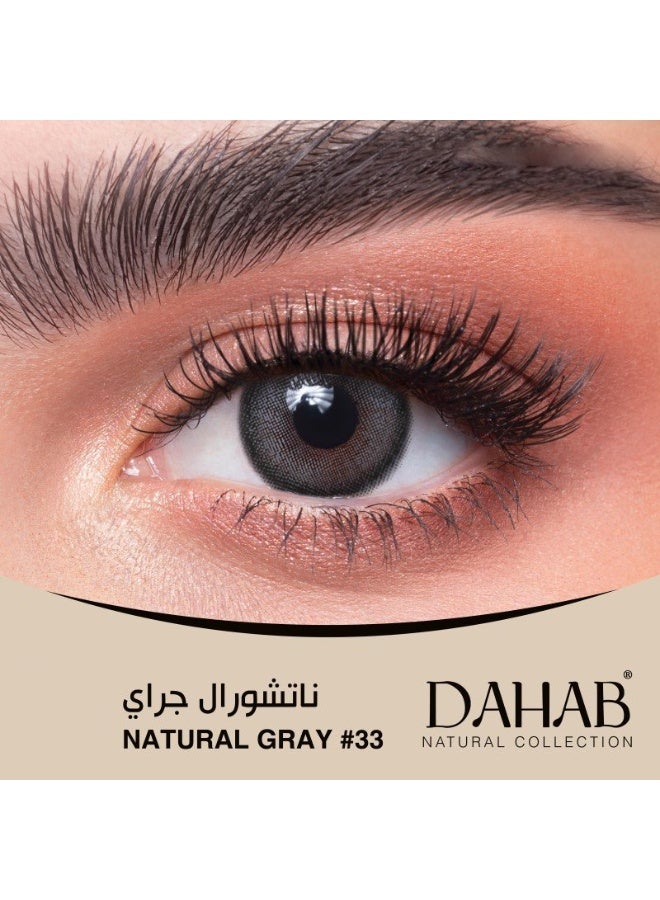 Dahab Daily Lenses Natural Gray #33 | Best Price KSA | Riyadh, Jeddah
