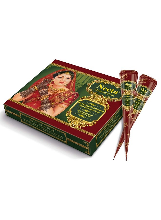 Neeta Neeta Mehandi Cone For Hand Designing, Henna Mehendi, Cone Bridal ...