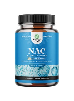 Natures Craft Nac Supplement Nacetyl Cysteine 600Mg High Absorption Nac ...