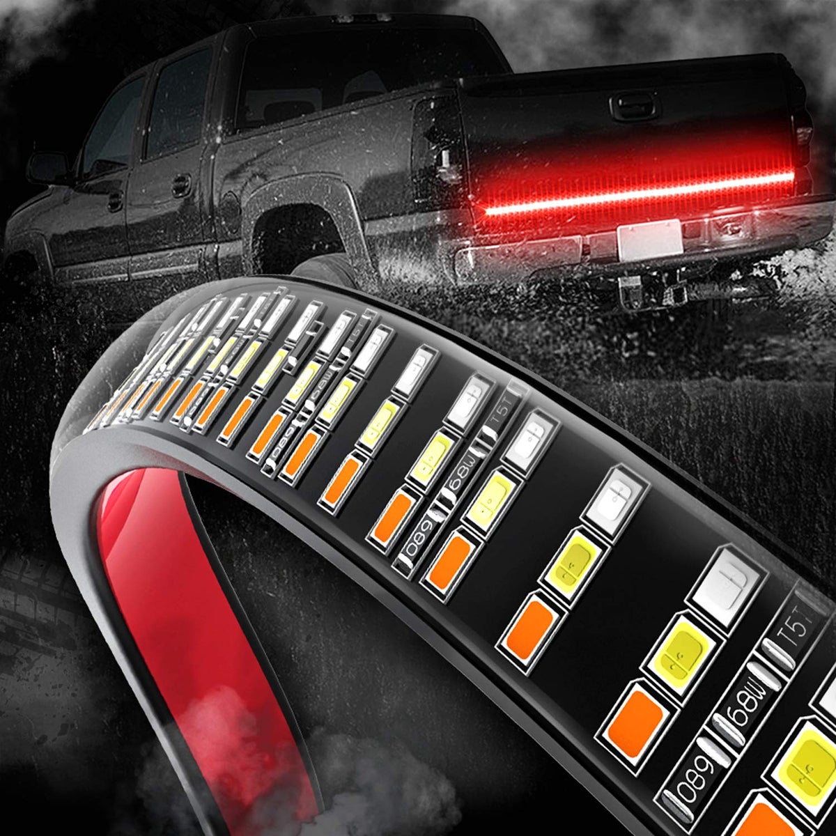 تسوق Generic وTailgate Light Bar, Pickup Truck Trailers Car Accessories ...