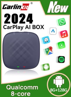 تسوق Carlinkit وCarlinKit CarPlay Ai Box 8G+128G System Wireless CarPlay Android Auto Adapter ...