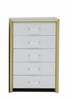 HOMES Furniture Bahamas Double Chest of Drawers - Modern Design with ...
