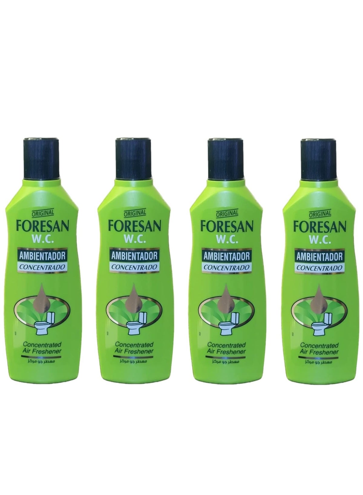 FORESAN 4 Pieces of Forsan Concentrated Air and Floor Freshener 125 ml ...