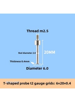 Generic # Dial Indicator Needle Flat Tip Measuring Special-shaped Gauge ...