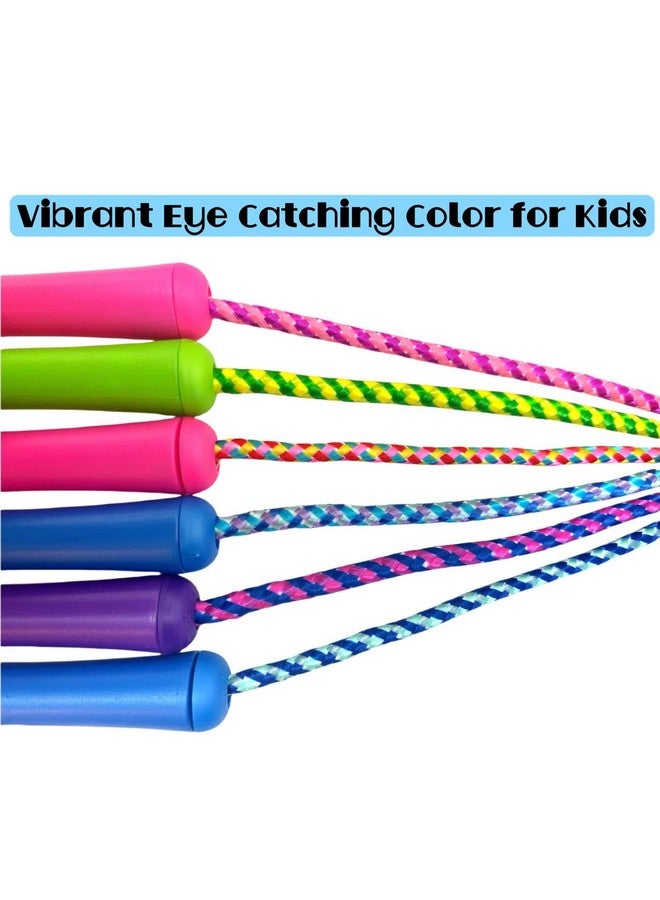 GiftExpress Adjustable Size Colorful Jump Rope For Kids And Teens ...