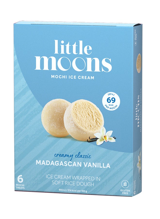 Buy Little Moons Vanilla Mochi Ice Cream Online | 15 Minutes Instant ...