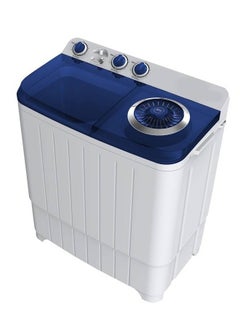Falcon Twin Tub Washing Machine - Top Load - 7 kg - White - Blue Cover ...