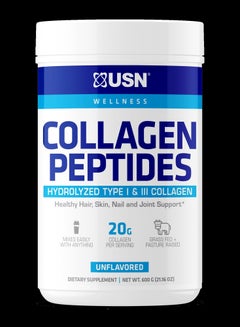 USN USN Supplements Collagen Peptides Grass Fed Protein Powder with 20g ...