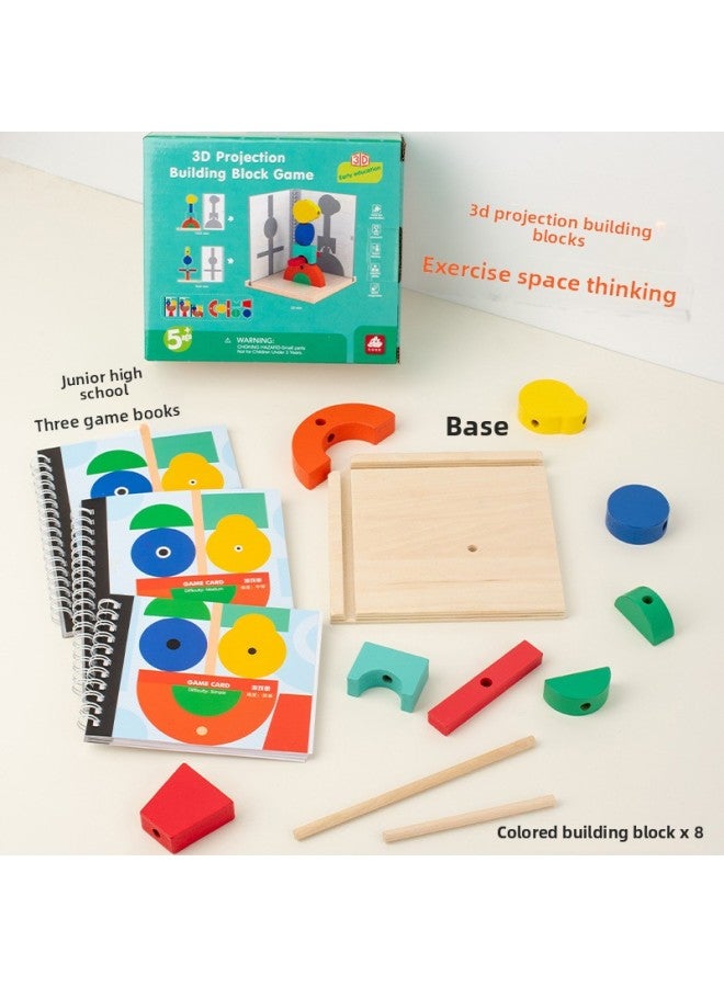 Generic Children's 3D Space Construction Building Blocks Three ...