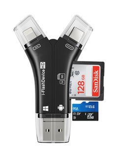 joyzzz SD Card Reader/TF Card Reader, 4 in 1 Memory Card Reader Adapter ...