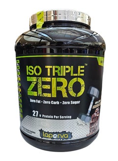 Laperva Laperva Iso Triple Zero Whey Protein Isolate Belgian Chocolate ...