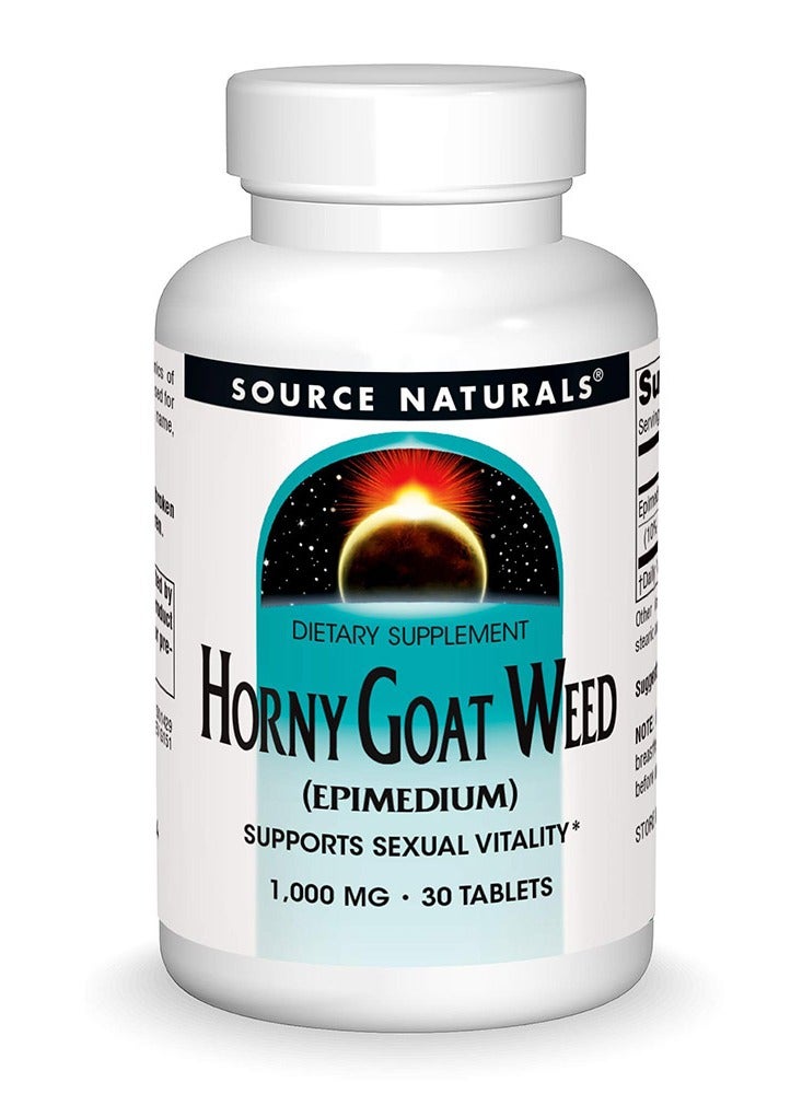 Source Naturals Source Naturals Horny Goat, 1000 mg, 30 Tablets | Best ...