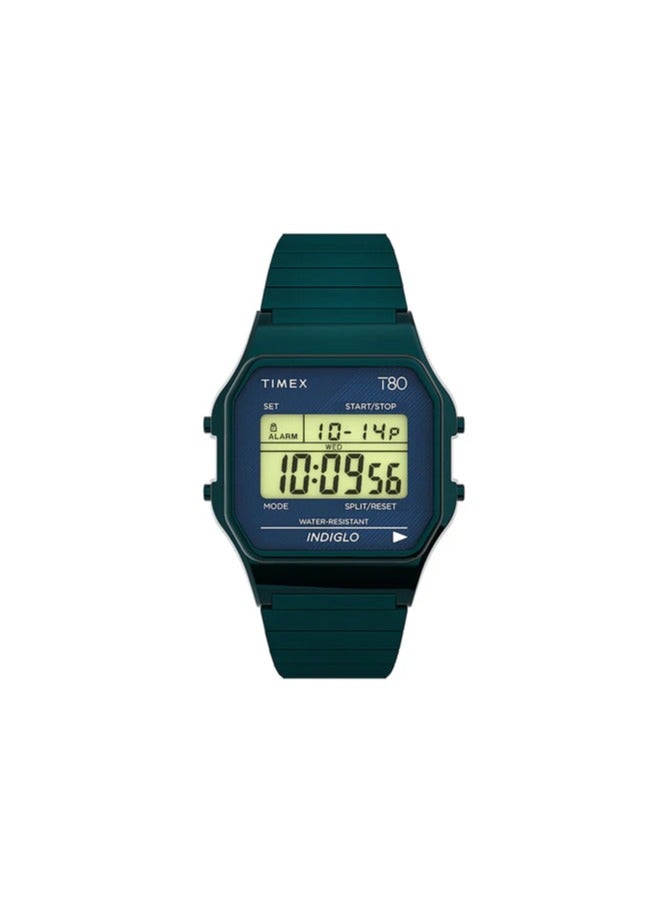 TIMEX Timex Resin Digital Unisex's Watch With Blue TW2U93800 | Best ...