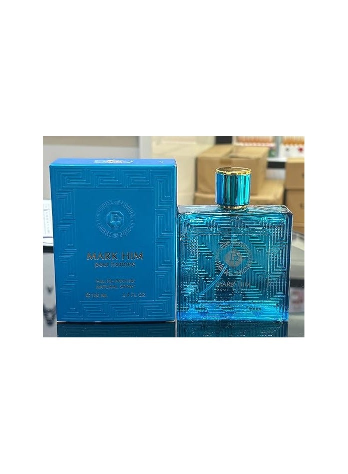 MARK HIM Mark Him Poure Homme Eau de Parfum Natural Spray Vaporisateur ...