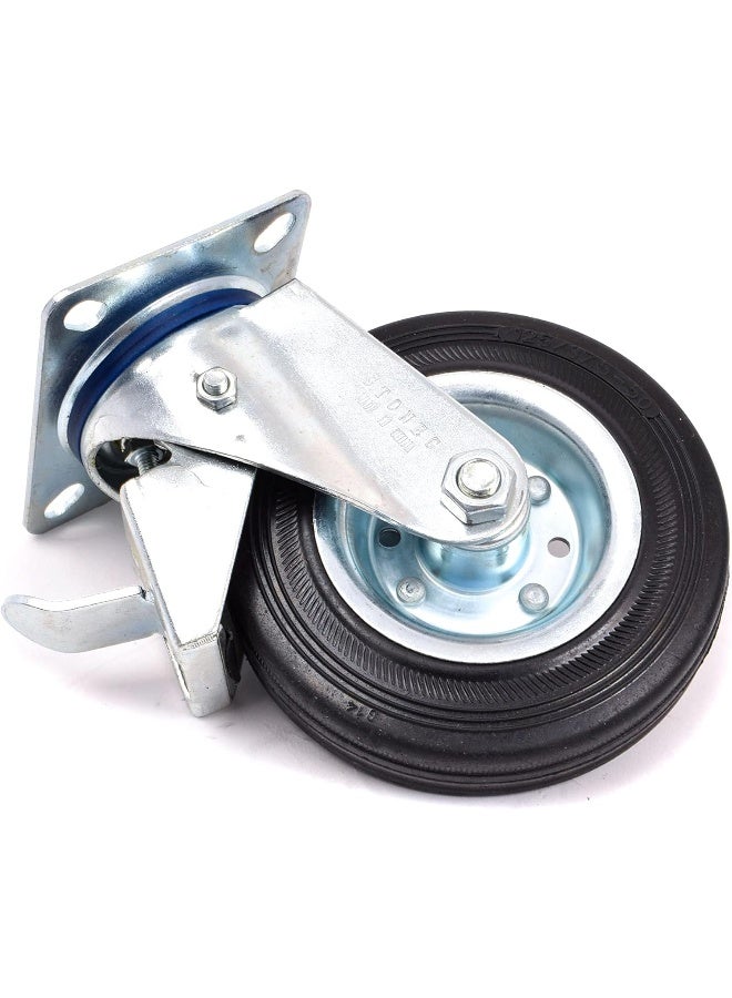 STONEC Stonec Swivel With Brake Caster Wheel 160Mm | Best Price KSA ...