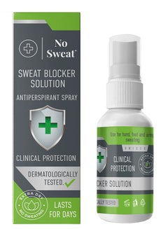 No Sweat No Sweat Anti-Perspirant Spray 50ML -Can Be Used For The ...