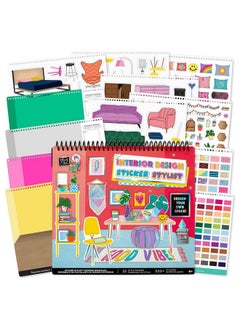 Fashion Angels Interior Design Sticker Stylist - 20 Style Boards With ...