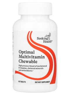 Seeking Health Optimal Multivitamin Chewable 60 Tablets | Best Price ...