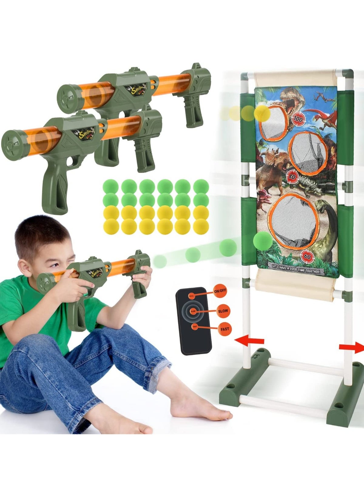 Cordova Ball Blaster Gun with Shooting Targets | Best Price UAE | Dubai ...