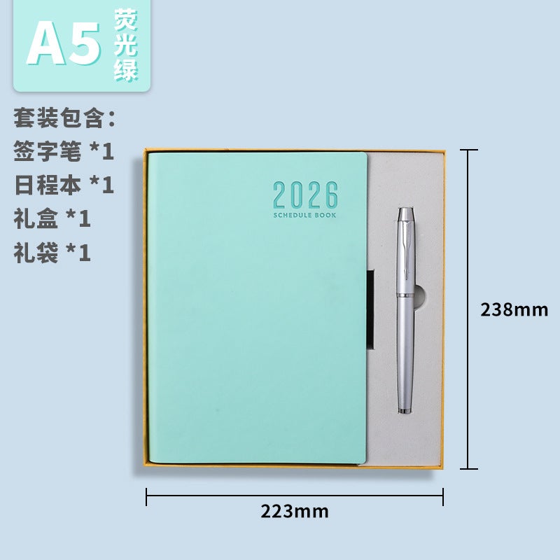 Generic 2026 Daily Planner, One Page Per Day, Efficiency Manual ...