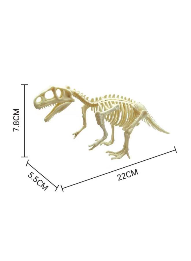Generic 21cm Dinosaur Skeleton Archaeological Assembled Dinosaur Fossil ...