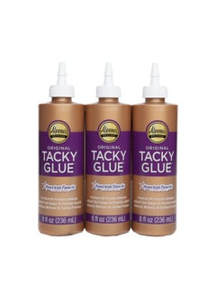Aleene's Aleene S 3 Pack 8 Oz Tacky Glue 8 Fl Oz Original Version 3 ...