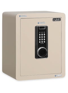 Rubik Safe Box Digital Keypad and Key Lock for Money Documents Home ...