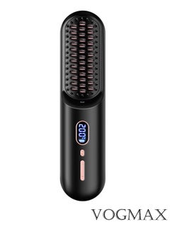 VOGMAX Wireless Hair Dryer And Styler Hair Straightener Brush Hair ...