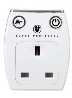 MASTERPLUG Masterplug USB Wall Socket Surge Protection Adapter 1 Socket ...