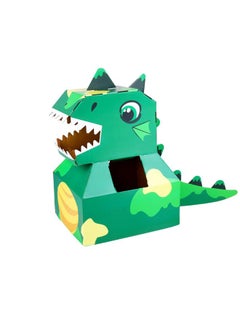 Thoraya Paper Dinosaur Head Costumes Toy DIY Wearable Interactive ...