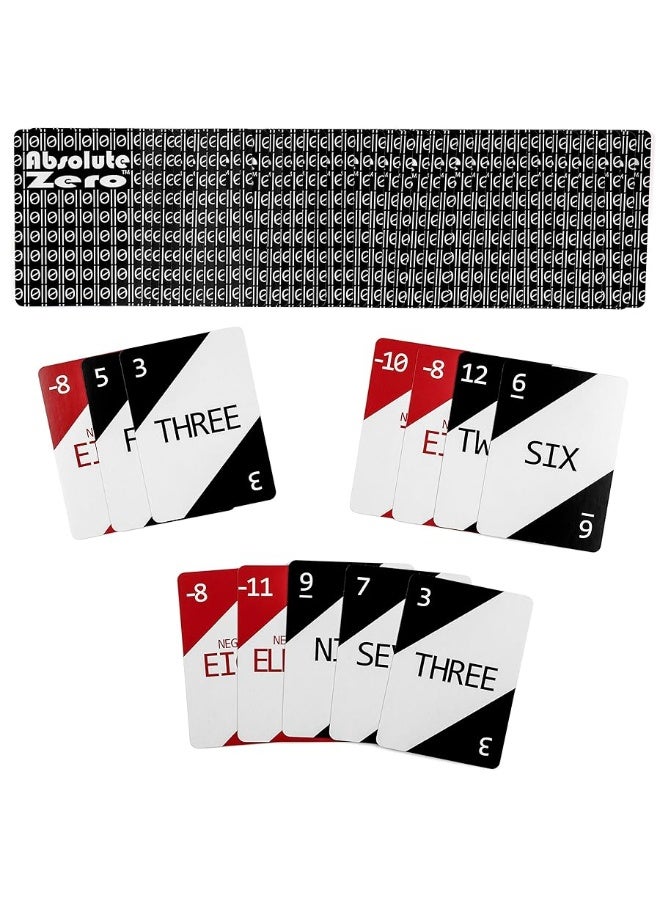 Absolute Zero Absolute Zero Math Card Game for Kids and Families ...