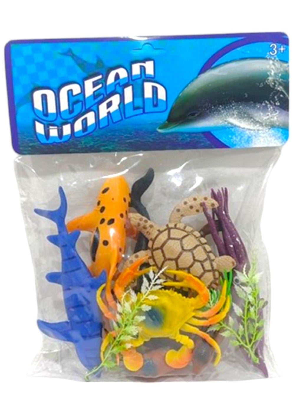 Toy Box Ocean Sea Creature Action Figures Giant Ocean Animal Toys ...