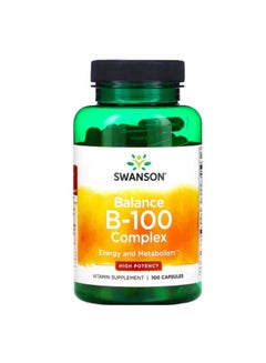 SWANSON Balance B-100 Complex High Potency 100 Capsules | Best Price ...