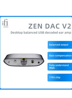 iFi audio iFi Zen DAC V2 Desktop Balanced USB Decoder Headphone ...
