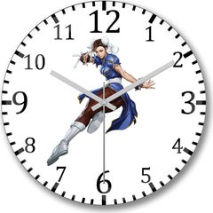 Baskı Dükkanı Print Shop Akame ga Kill Chun Li Wall Clock Curved Real ...